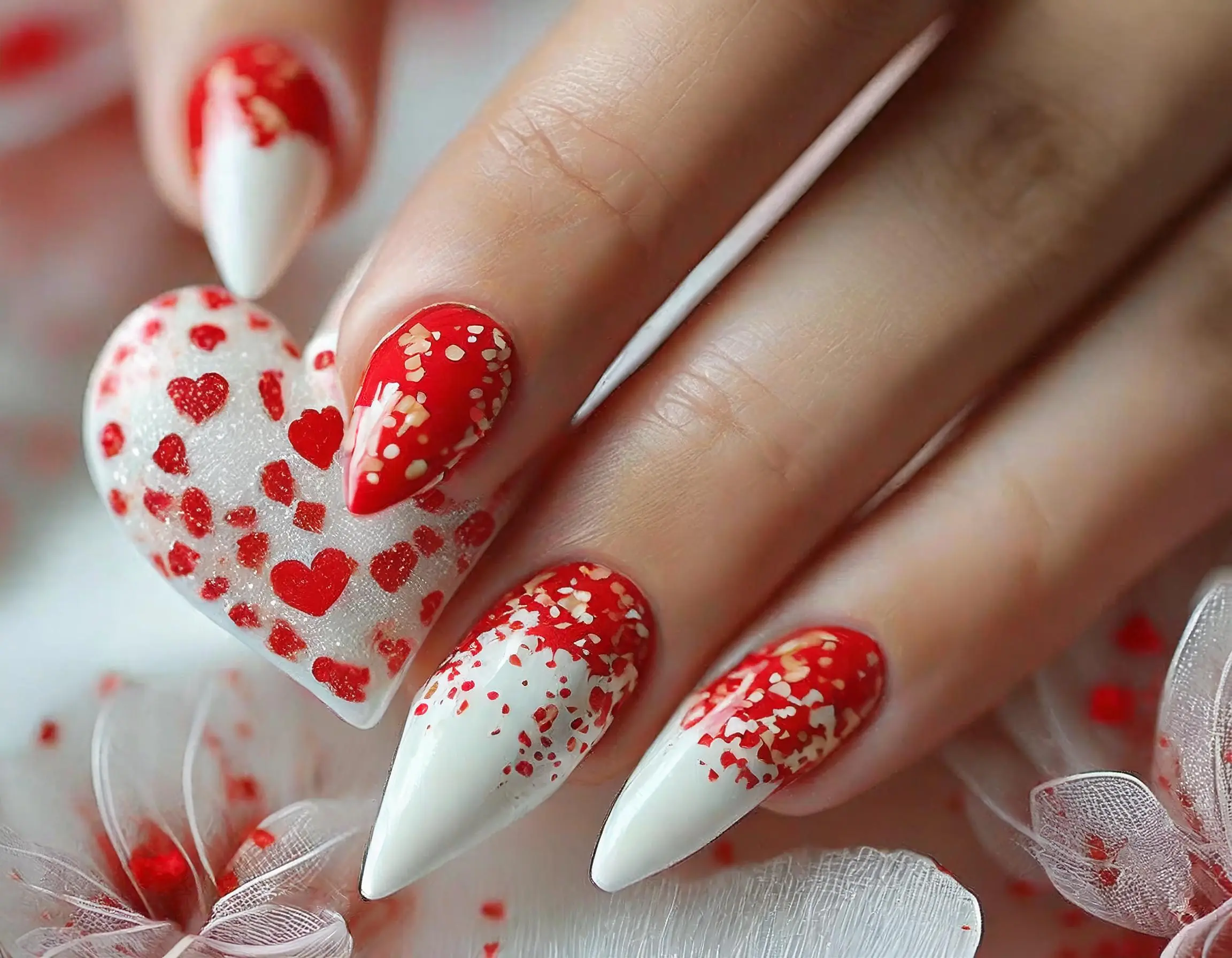 35 Cute Valentine Nails That Are Trendy Unveiling The Latest Trends